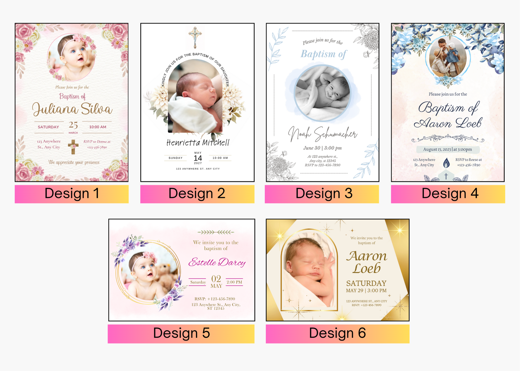 Baptism Invite – Magnetic Treasures Co.