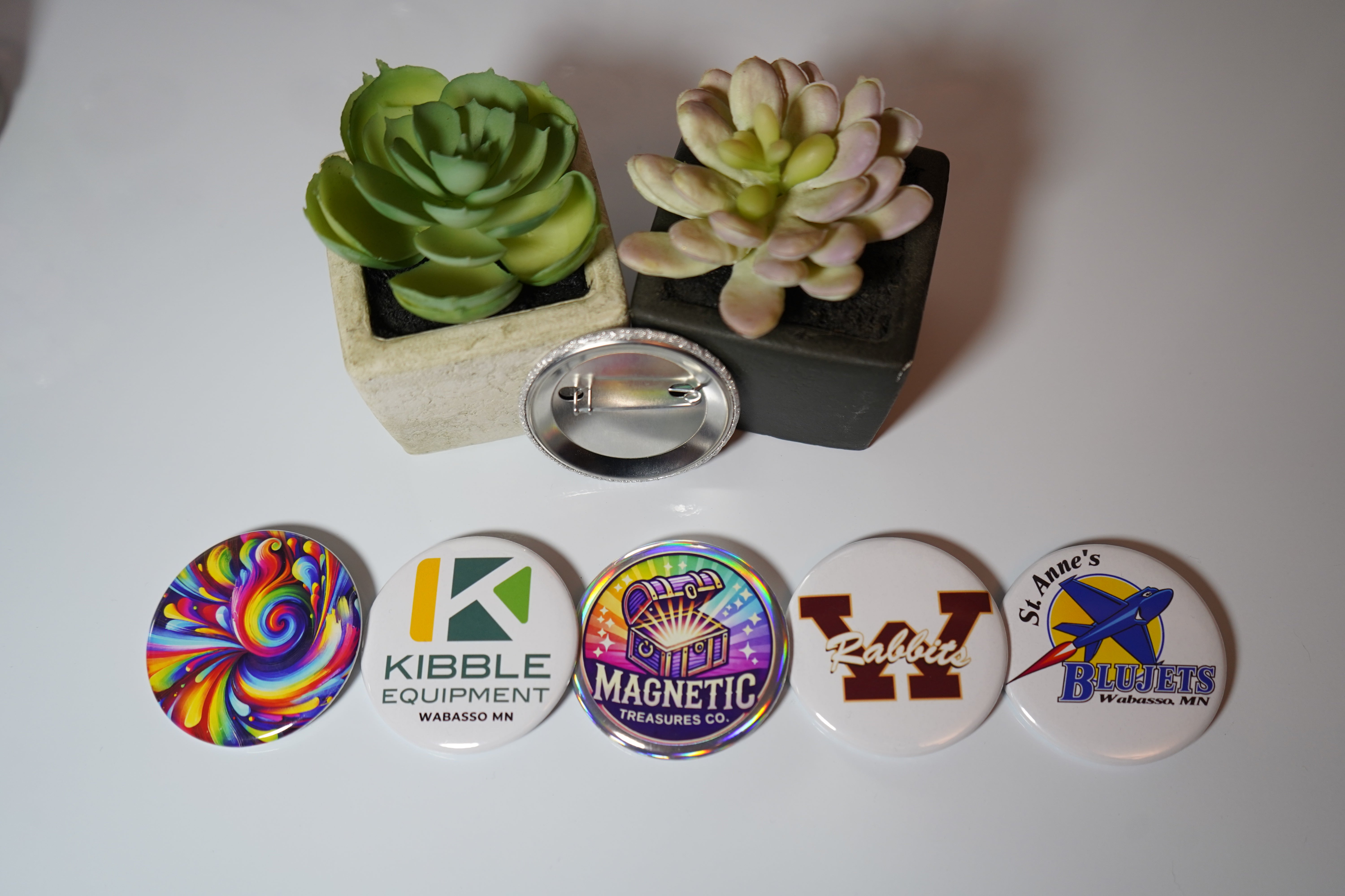 Custom Photo Buttons – Magnetic Treasures Co.